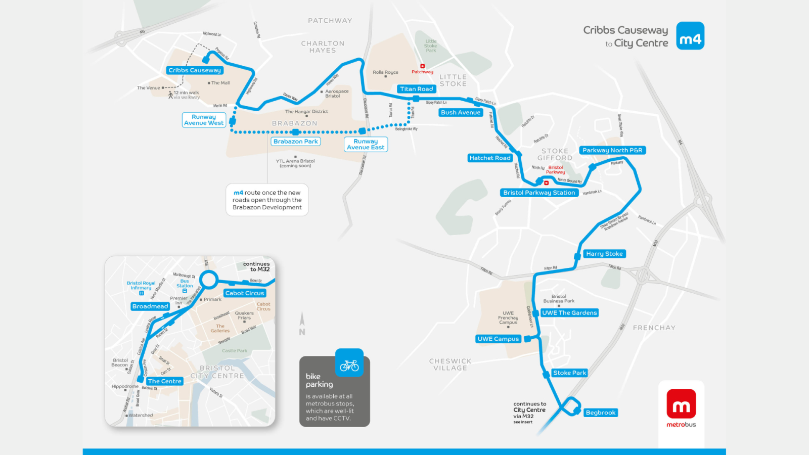 New Year, New Route – details of new Cribbs Causeway to Bristol Parkway ...