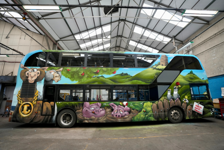 UP First: First Bus partners with UPFEST PRESENTS to bring colourful ...