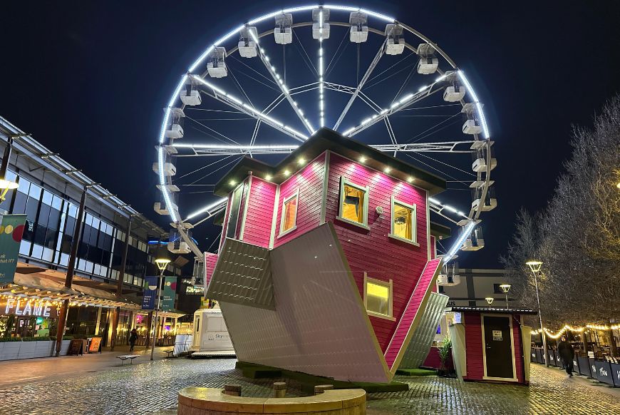 Upside Down House Bristol Opens to the Public - Visit West