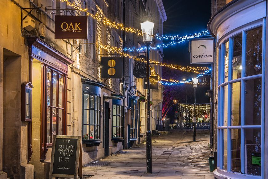 Bath shines brighter this Christmas with new festive lights - Visit West
