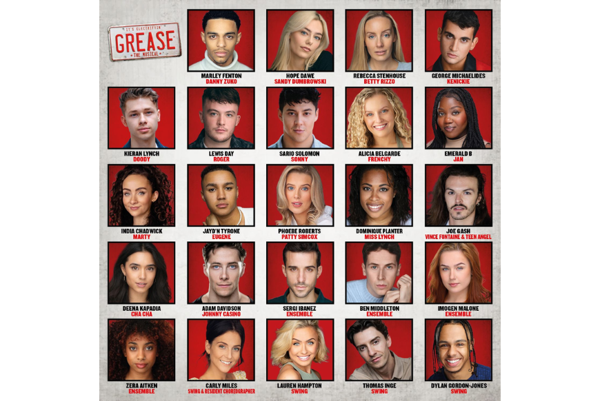Full cast announced for UK and Ireland tour of Grease - Visit West