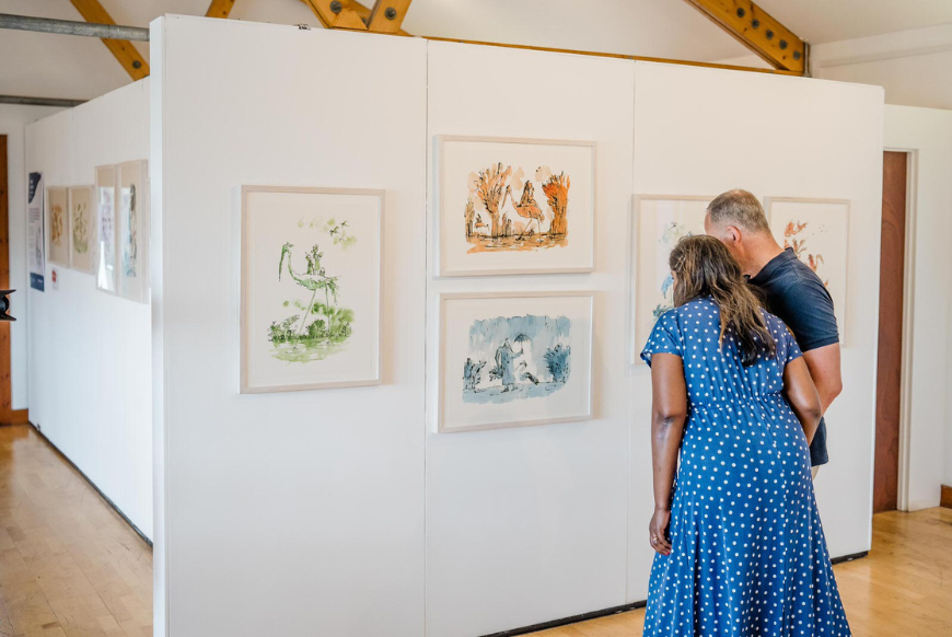 Quentin Blake art draws people to WWT Slimbridge Wetland Centre - Visit ...