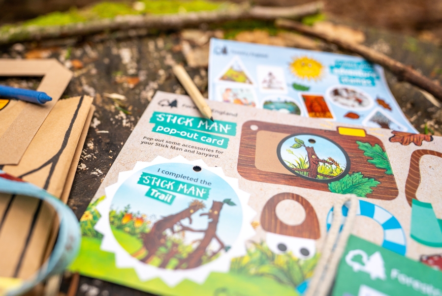 Stick Man returns to Westonbirt for a family adventure trail - Visit West