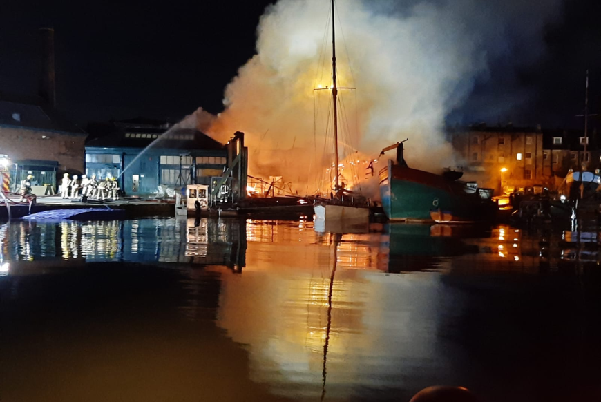 Bristol Ferry Boats services continue following Underfall Yard fire ...