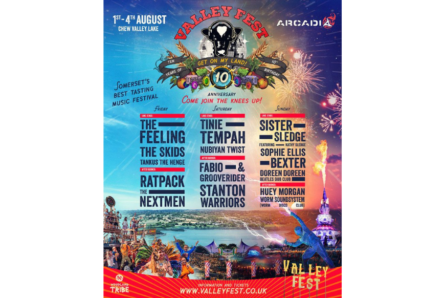 Valley Fest announces first wave of acts for 2024 - Visit West