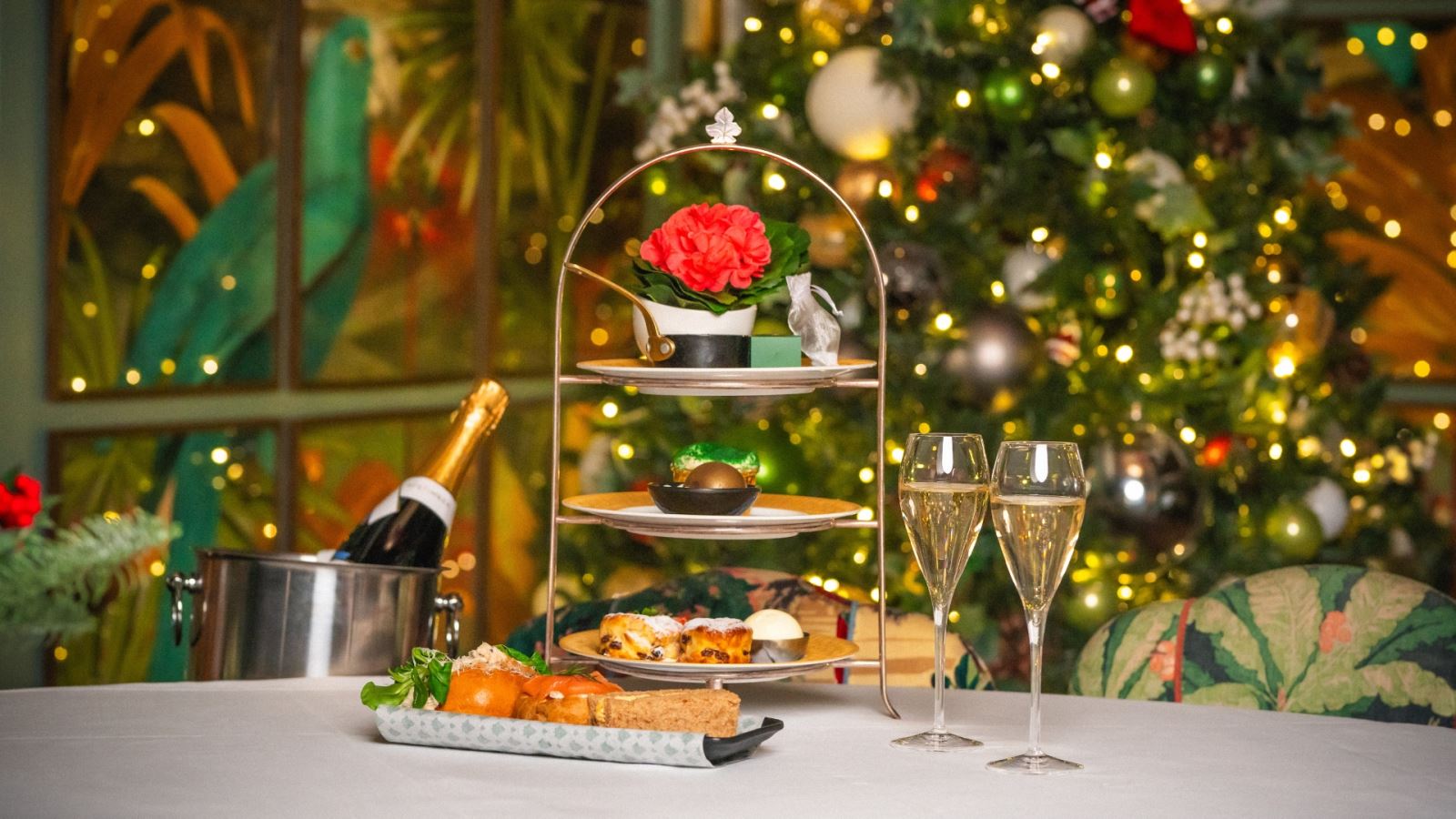 The Ivy Bath Brasserie serves up a festive twist on afternoon tea ...