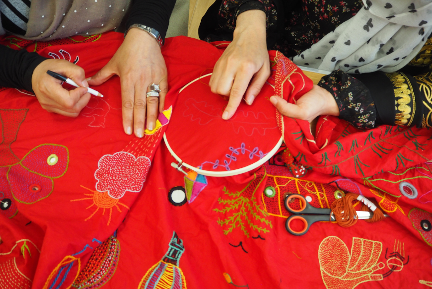 Stitching Together – An exhibition with bridges for communities - Visit ...